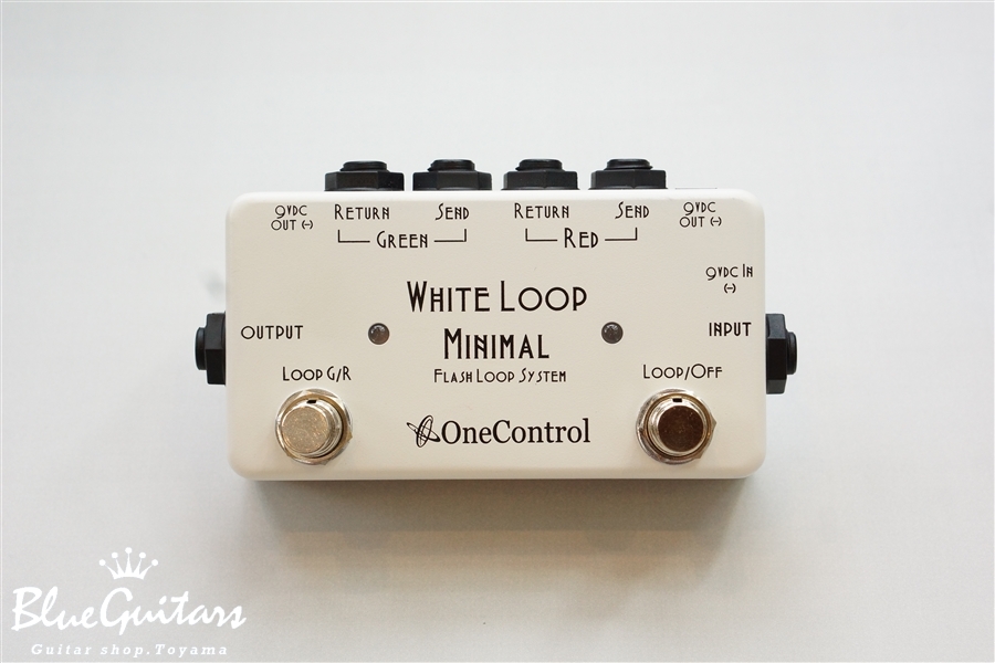 ONE CONTROL Minimal Series White Loop | Blue Guitars Online Store