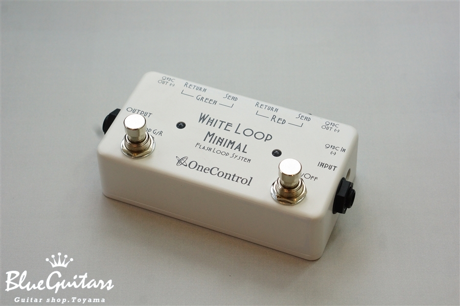 ONE CONTROL Minimal Series White Loop | Blue Guitars Online Store