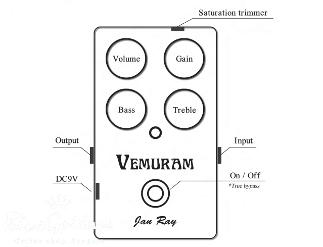 VEMURAM Jan Ray | Blue Guitars Online Store