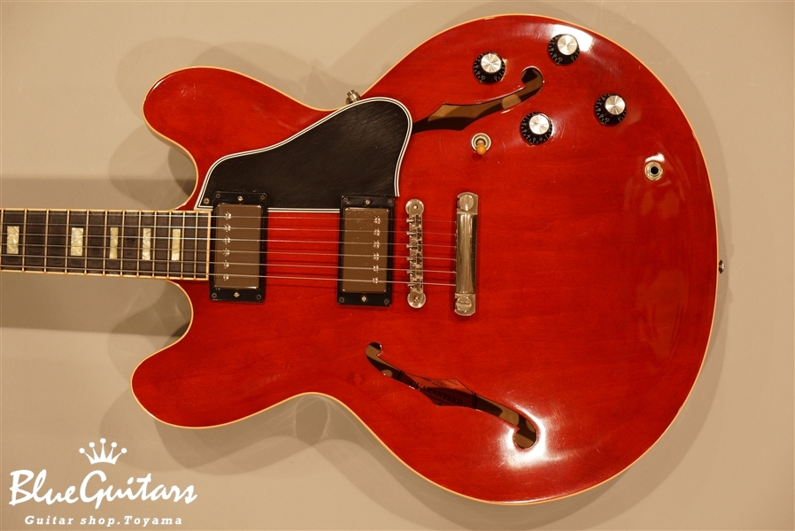 Gibson ES-335 Block - Antique Red | Blue Guitars Online Store