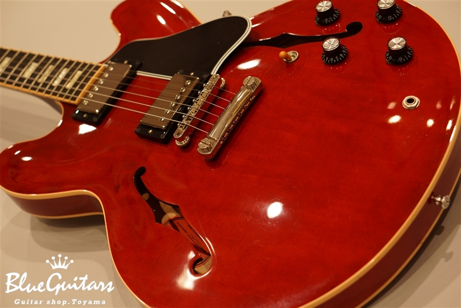 Gibson ES-335 Block - Antique Red | Blue Guitars Online Store