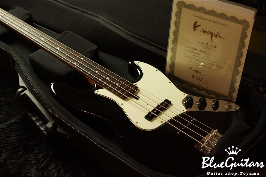 K.Nyui Custom Guitars KNJB - BLK | Blue Guitars Online Store