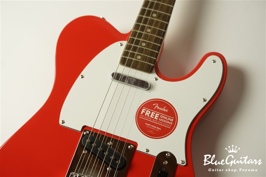 Squier by Fender AFFINITY SERIES TELECASTER - Race Red | Blue Guitars ...