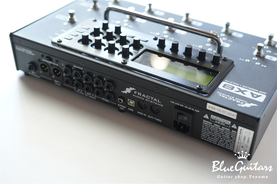 FRACTAL AUDIO SYSTEMS AX8 | Blue Guitars Online Store