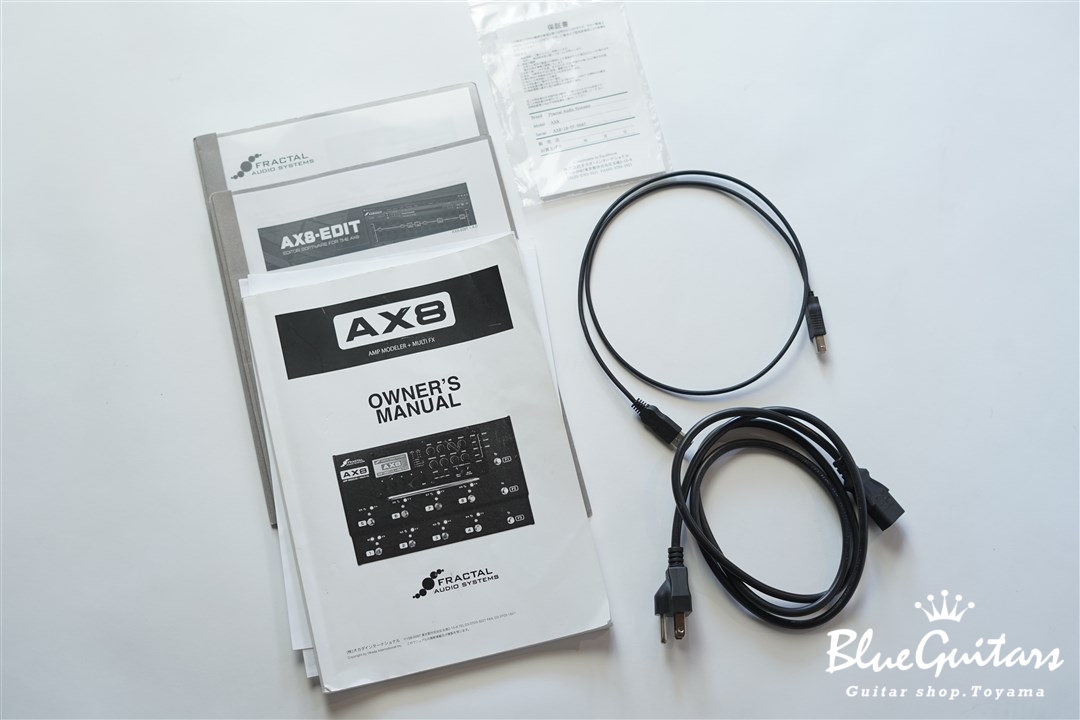 FRACTAL AUDIO SYSTEMS AX8 | Blue Guitars Online Store