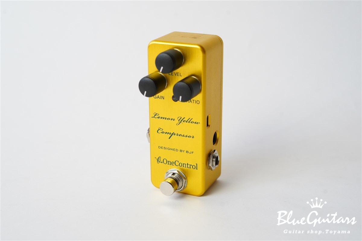 ONE CONTROL Lemon Yellow Compressor | Blue Guitars Online Store