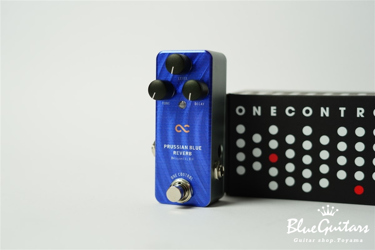 ONE CONTROL PRUSSIAN BLUE REVERB | Blue Guitars Online Store