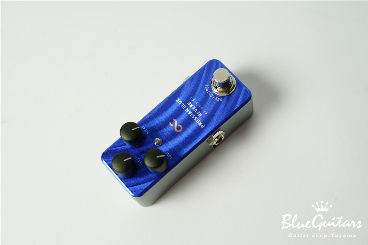 ONE CONTROL PRUSSIAN BLUE REVERB | Blue Guitars Online Store