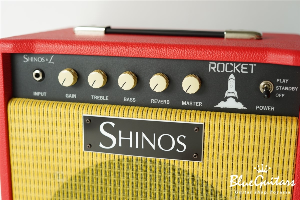 SHINOS Amplifier ROCKET【SHINOS & L】 EL34 - Red #685 | Blue Guitars ...