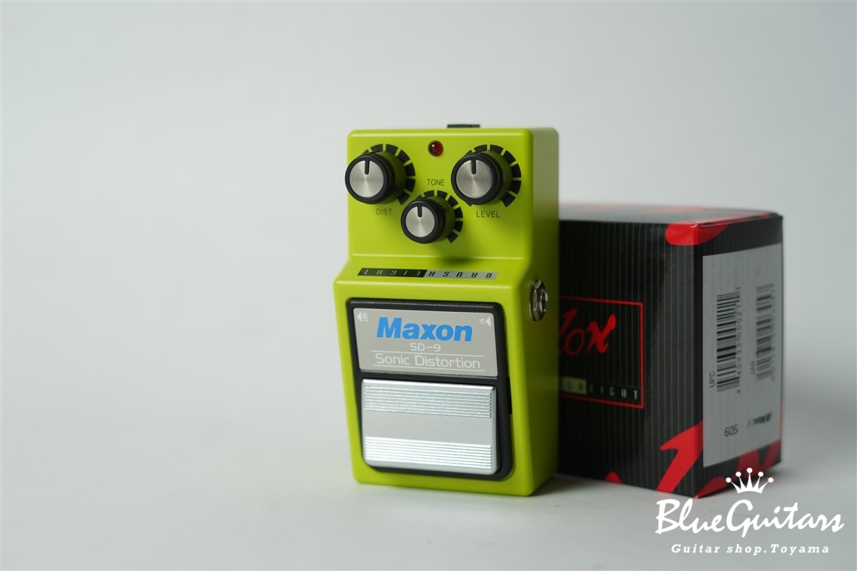 Brush eight Maxon Sonic Distortion SD9 "MOD" LA STYLE Ver.2.5 | Blue ...