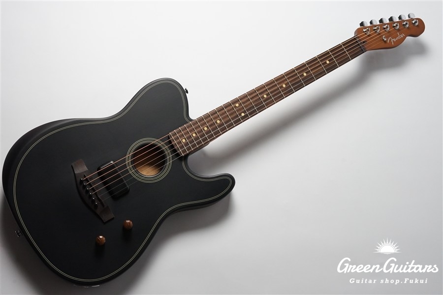 Fender Acoustasonic Standard Telecaster - Black | Green Guitars Online Store