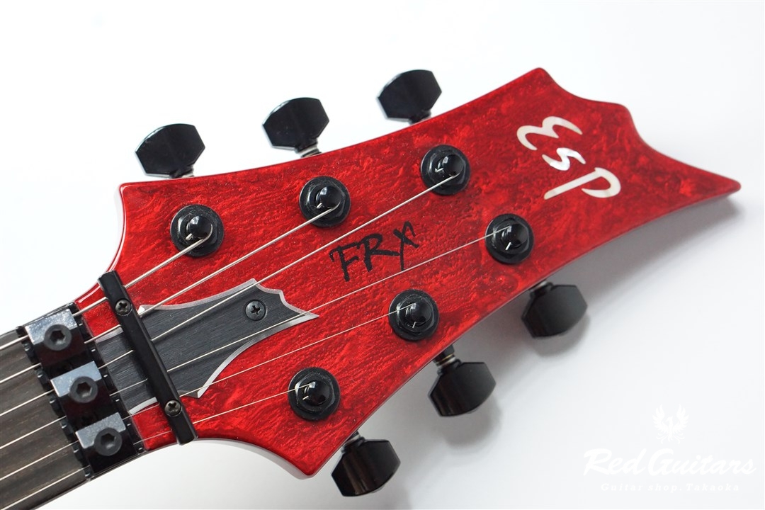 ESP FRX FR - Liquid Metal Red | Red Guitars Online Store