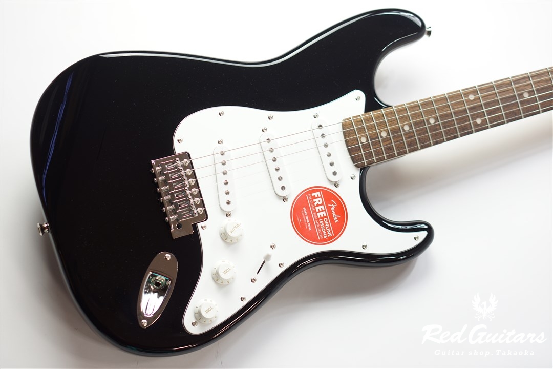 Squier by Fender AFFINITY SERIES STRATOCASTER - Black | Red Guitars ...