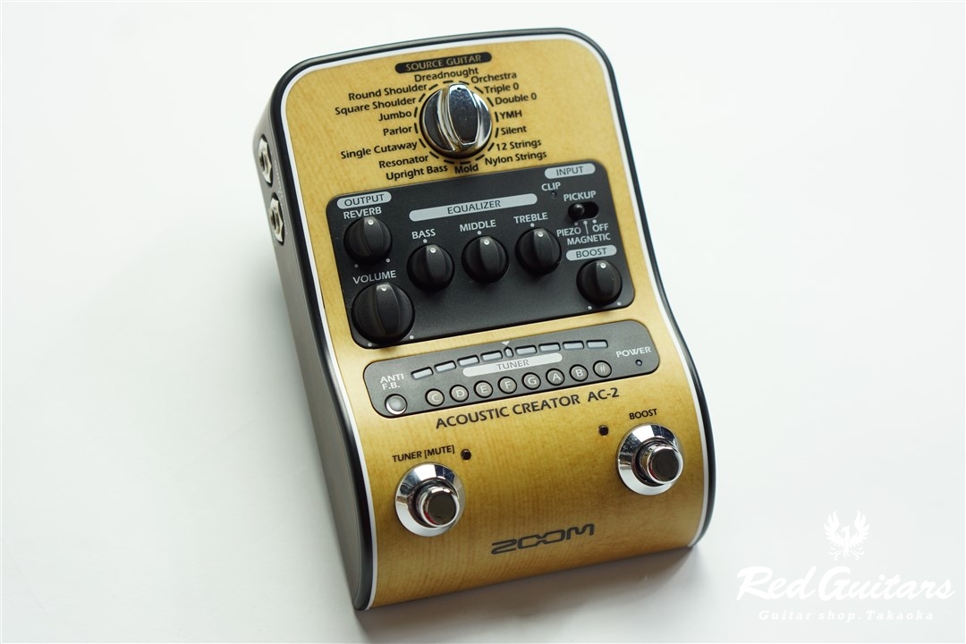 ZOOM AC-2 Acoustic Creator | Red Guitars Online Store