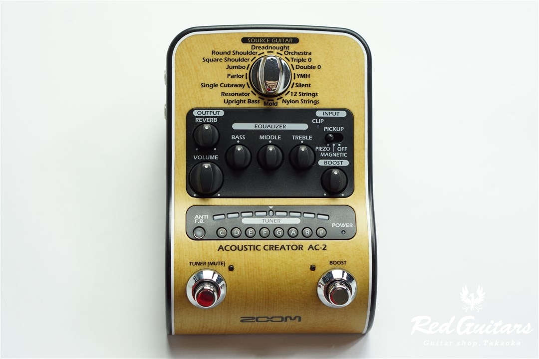ZOOM AC-2 Acoustic Creator | Red Guitars Online Store