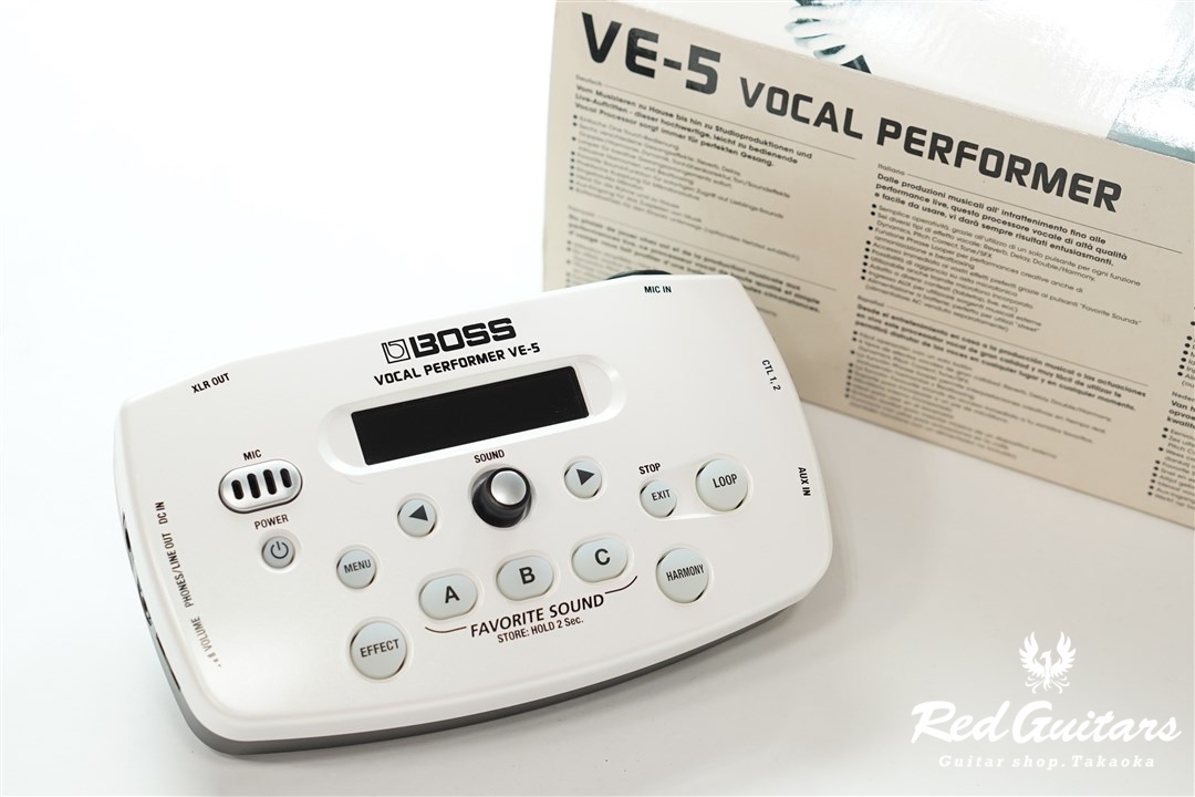 BOSS VE-5 Vocal Performer | Red Guitars Online Store