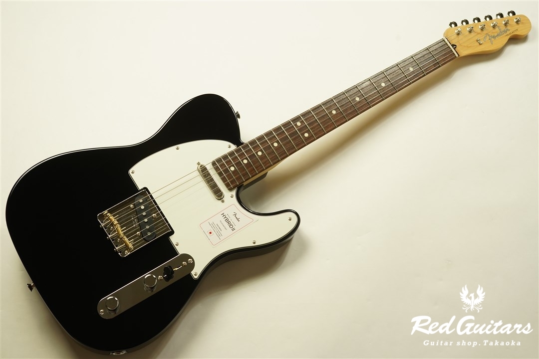 Fender Made in Japan Hybrid II Telecaster - Black | Red Guitars Online ...