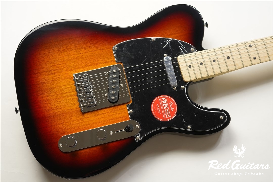 Squier by Fender AFFINITY SERIES TELECASTER - 3-Color Sunburst | Red ...