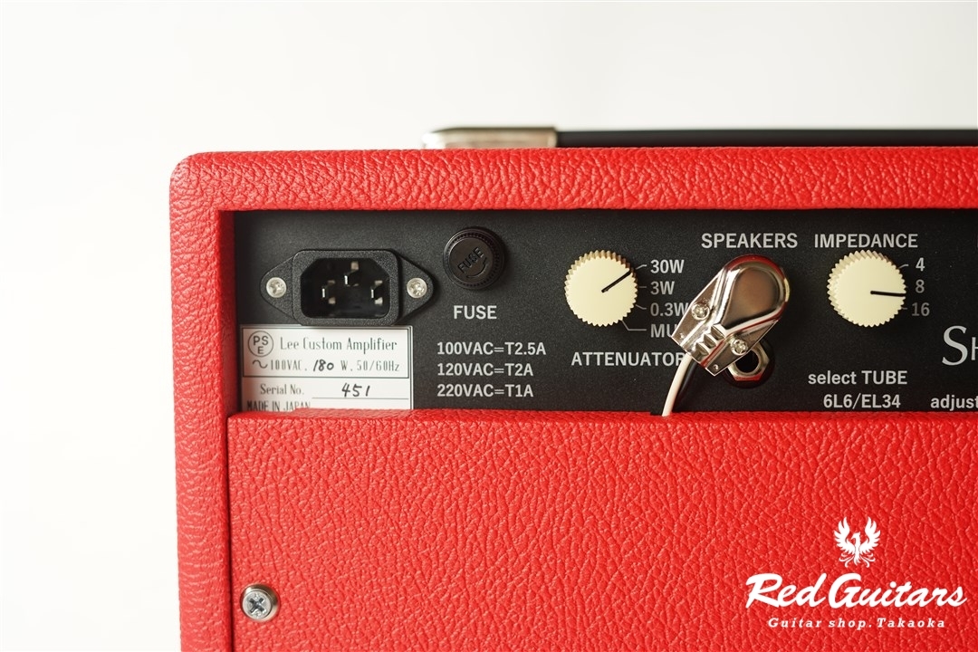 SHINOS Amplifier ROCKET【SHINOS & L】 EL34 - Red #451 | Red Guitars ...
