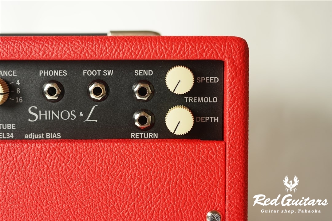 SHINOS Amplifier ROCKET【SHINOS & L】 EL34 - Red #451 | Red Guitars ...