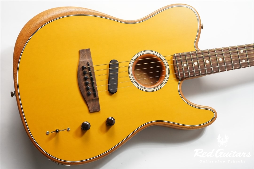 Fender Acoustasonic Player Telecaster - Butterscotch Blonde | Red ...