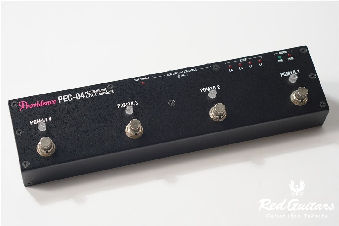 Providence PEC-04 Programmable Effects Controller | Red Guitars Online ...