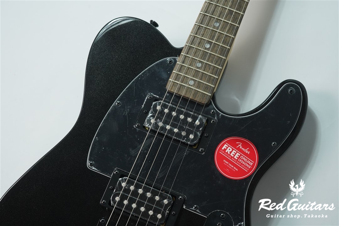 Squier by Fender AFFINITY SERIES TELECASTER HH - Metallic Black | Red ...