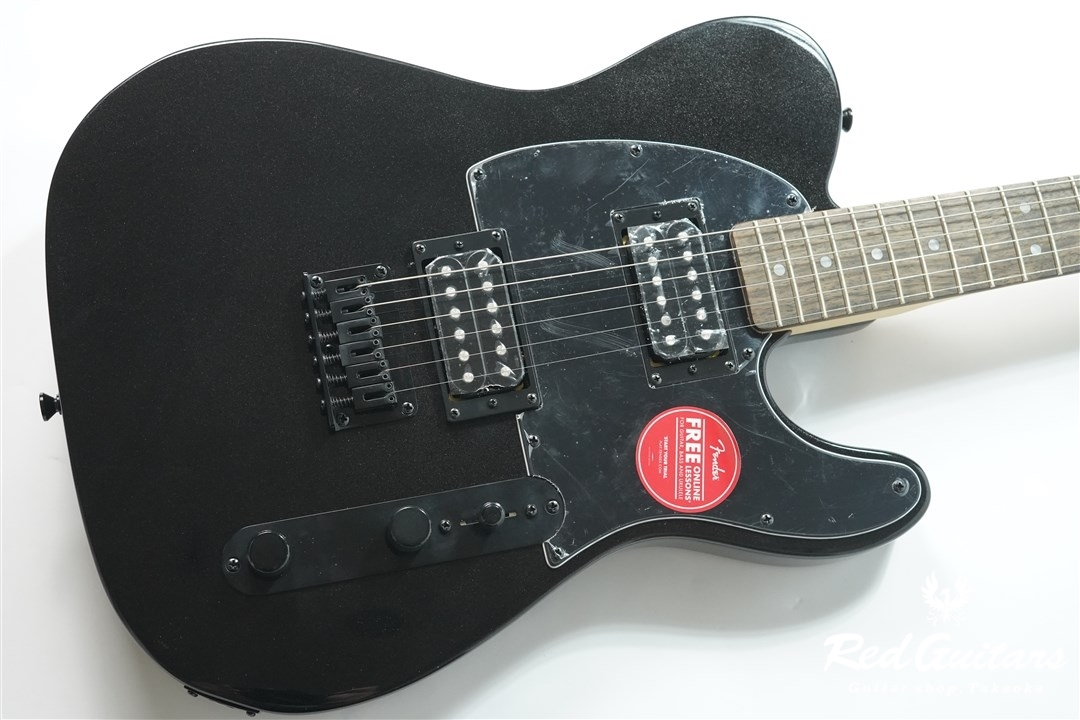 Squier by Fender AFFINITY SERIES TELECASTER HH - Metallic Black | Red ...