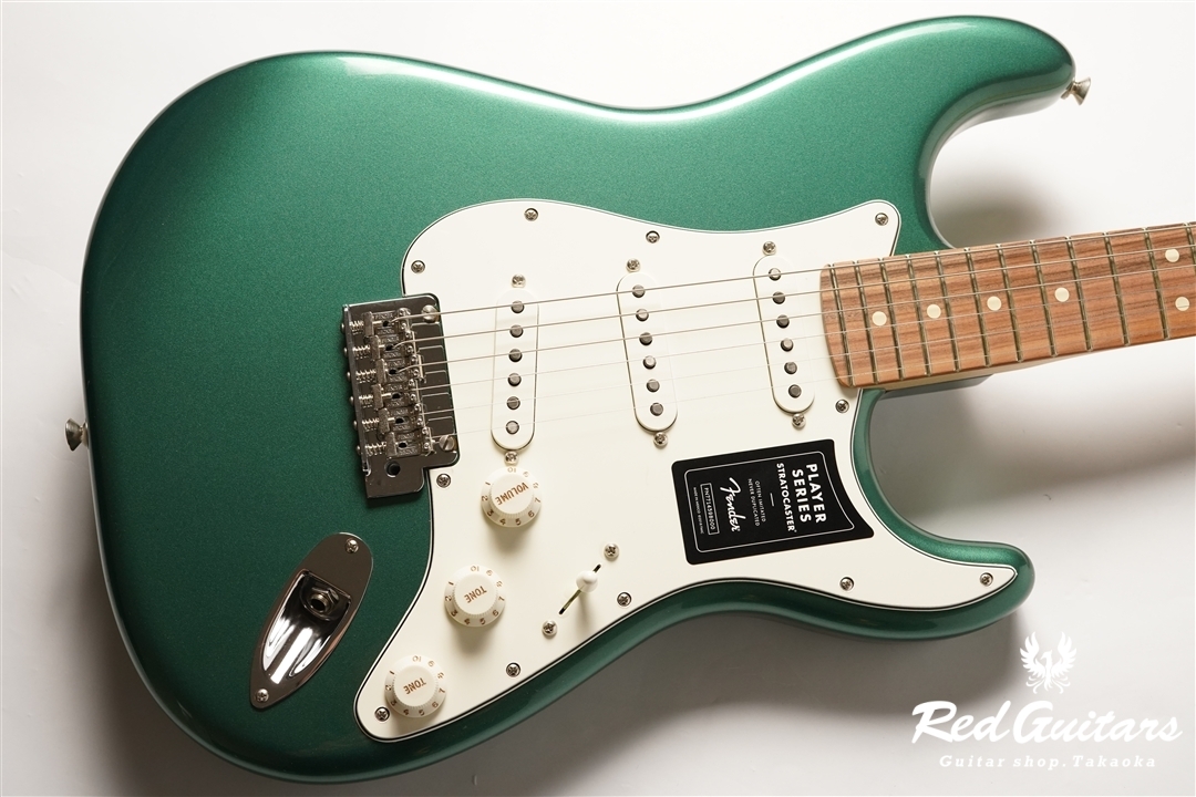 Fender Limited Edition Player Stratocaster - Sherwood Green Metallic ...