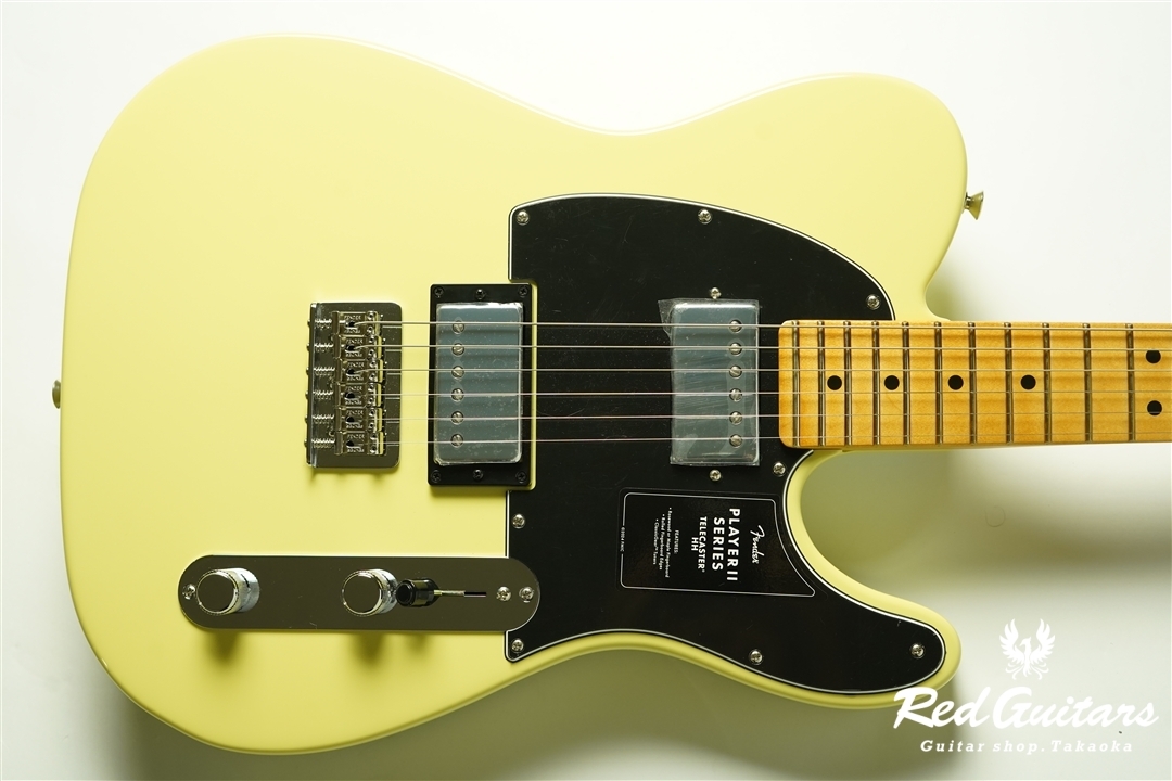 Fender Player II Telecaster HH - Hialeah Yellow | Red Guitars Online Store