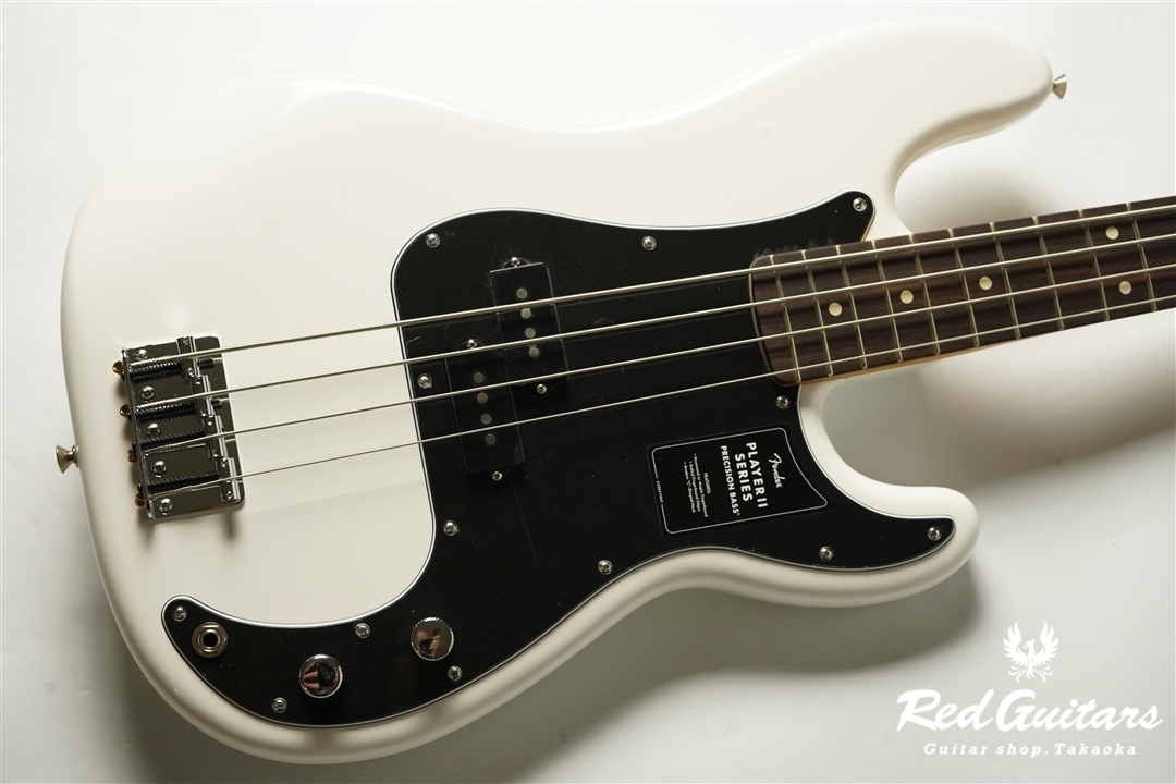 Fender Player II Precision Bass - Polar White | Red Guitars Online Store