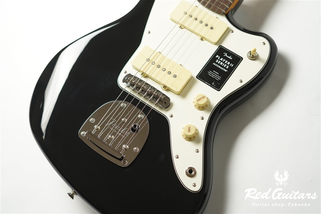 Fender Player II Jazzmaster - Black | Red Guitars Online Store