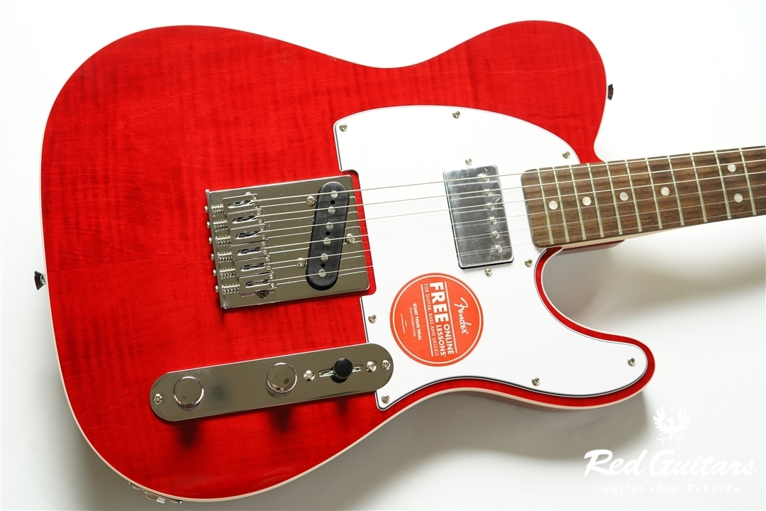 Squier by Fender Affinity Series Telecaster FMT SH - CRT | Red Guitars ...