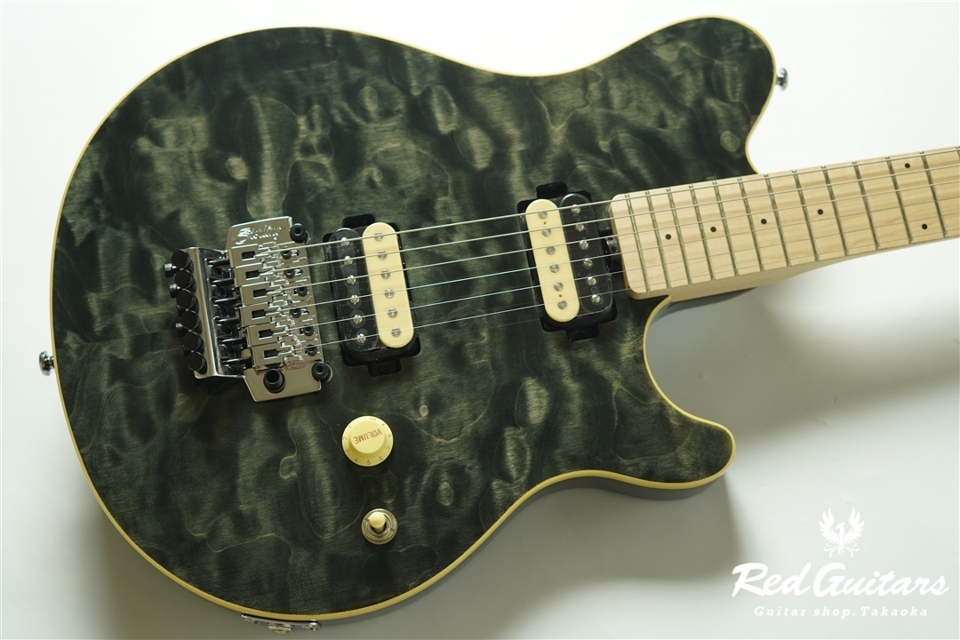 Sterling by MUSIC MAN AXIS AX40-TBK-M - Trans Black | Red Guitars ...