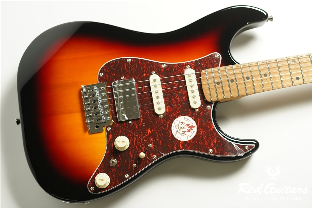 Bacchus GS-2DX RSM/M - 3 Tone Sunburst | Red Guitars Online Store
