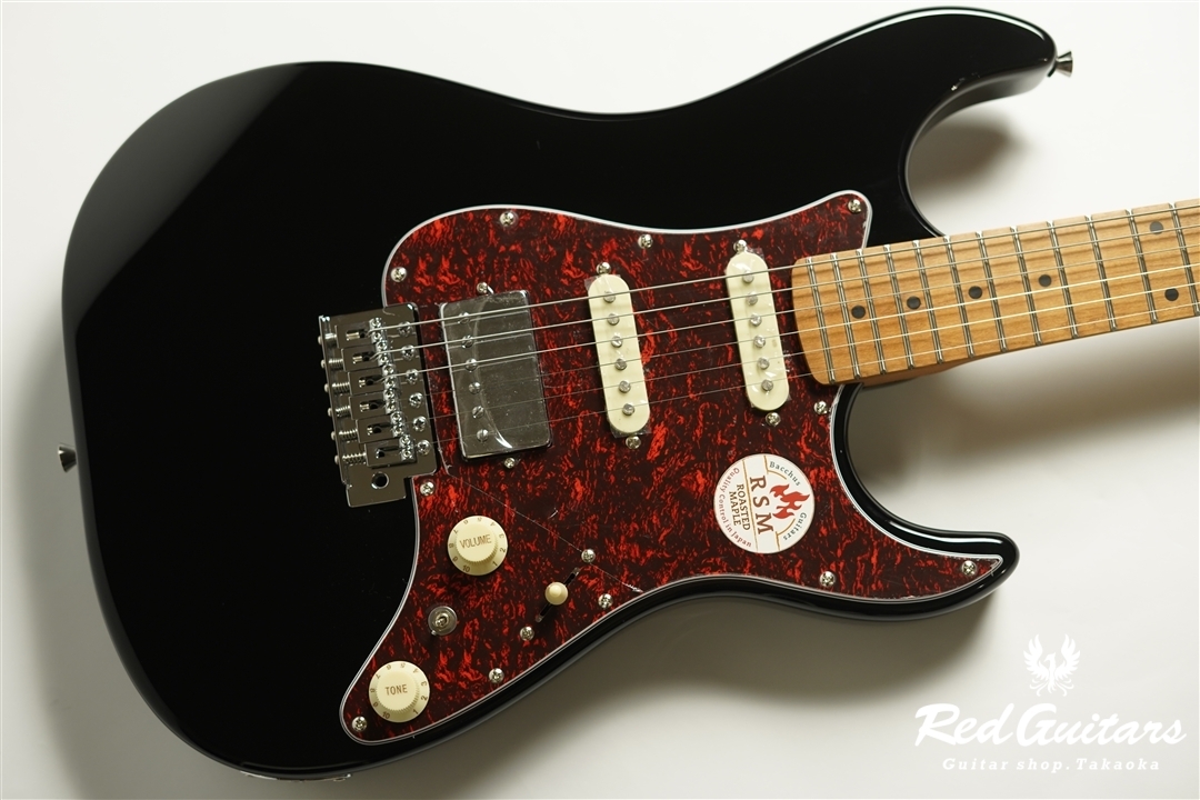 Bacchus GS-2DX RSM/M - Black | Red Guitars Online Store