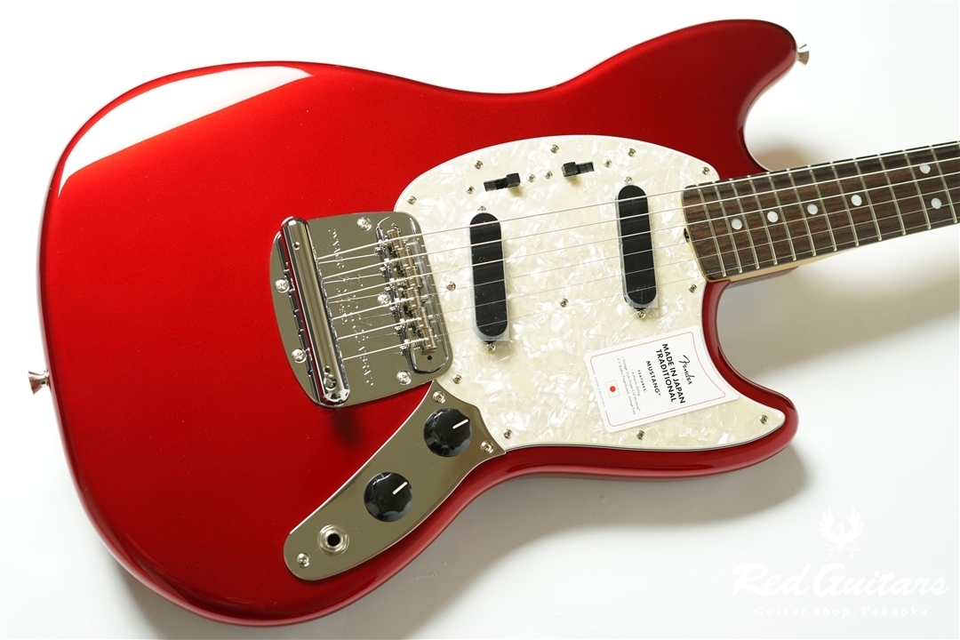 Fender Made in Japan Traditional ’70s Mustang - Candy Apple Red | Red ...