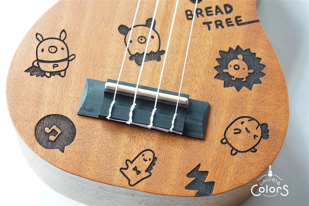 Uma ukulele BREAD TREE S | ウクレレカラーズ Online Store