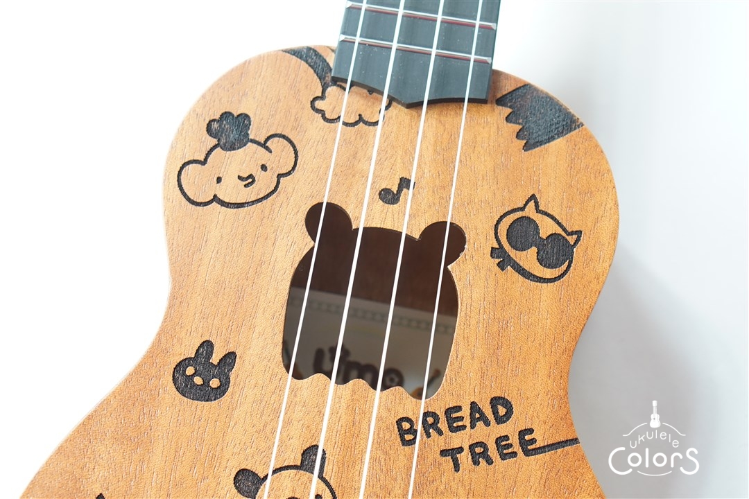 Uma ukulele BREAD TREE S | ウクレレカラーズ Online Store