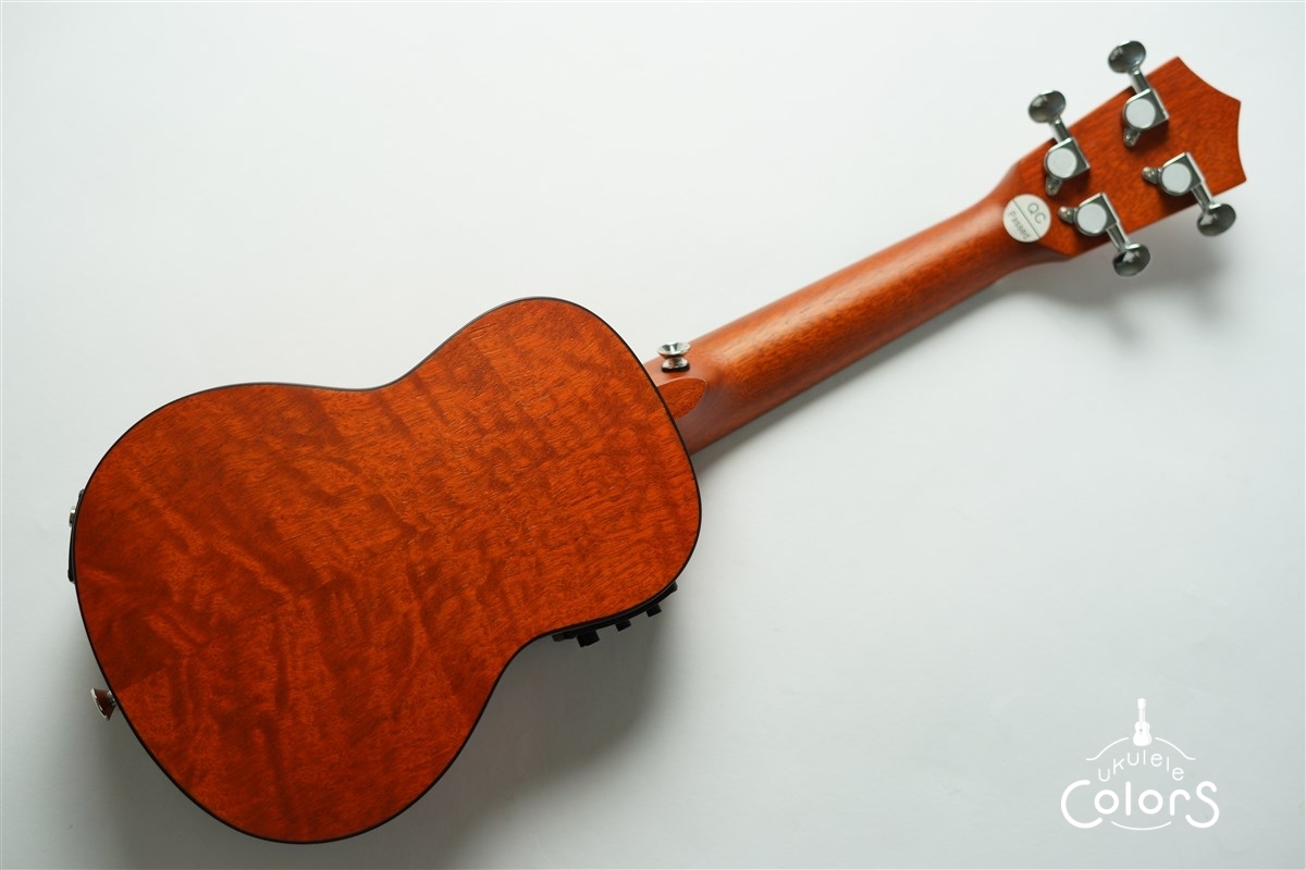 Bamboo Exotic Mahogany Soprano Ukulele w/EQ | ウクレレカラーズ Online Store