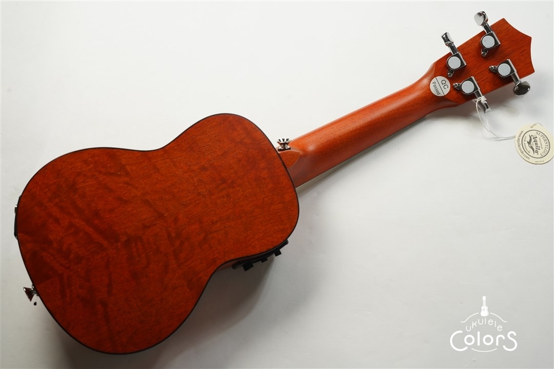 Bamboo Exotic Mahogany Soprano Ukulele w/EQ | ウクレレカラーズ Online Store