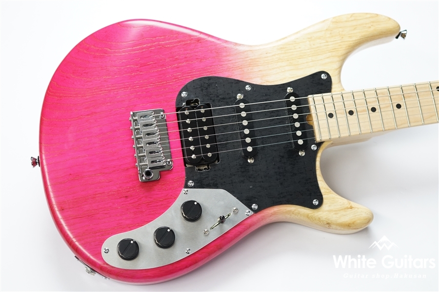 dragonfly PREMERO STM ASH - PINK & NATURAL HALF MATT | White Guitars ...