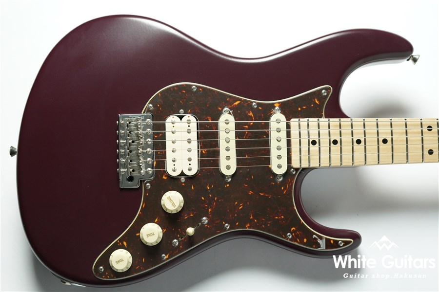FREEDOM CUSTOM GUITAR RESEARCH EZa SSH - Wine | White Guitars Online Store