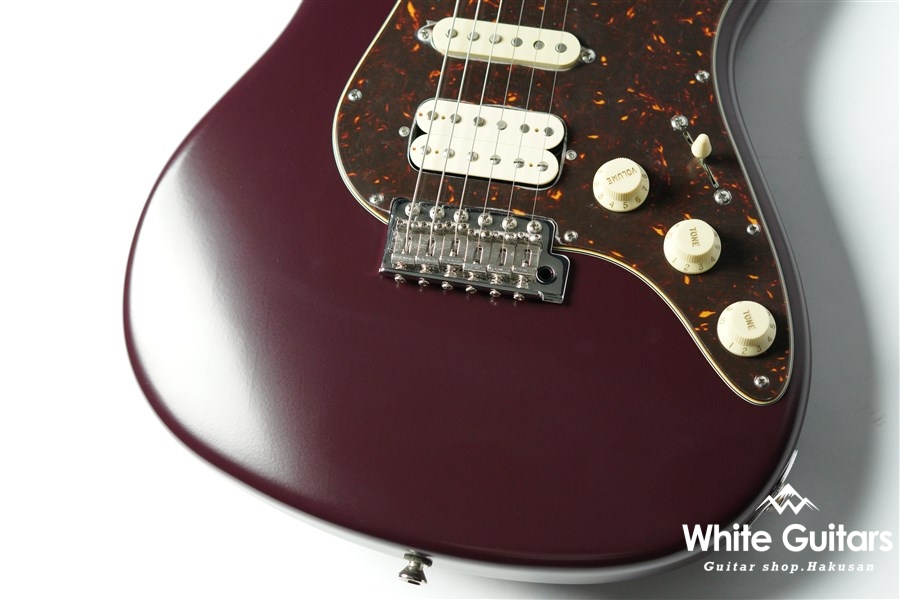 FREEDOM CUSTOM GUITAR RESEARCH EZa SSH - Wine | White Guitars Online Store