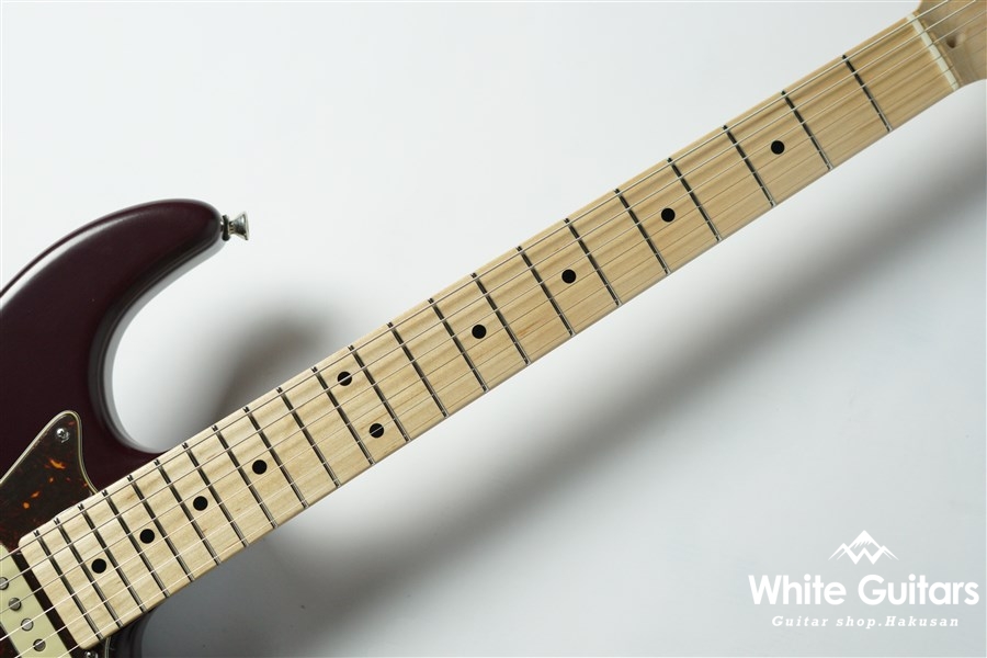 FREEDOM CUSTOM GUITAR RESEARCH EZa SSH - Wine | White Guitars Online Store