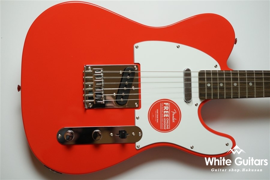 Squier by Fender AFFINITY SERIES TELECASTER - Race Red | White Guitars ...