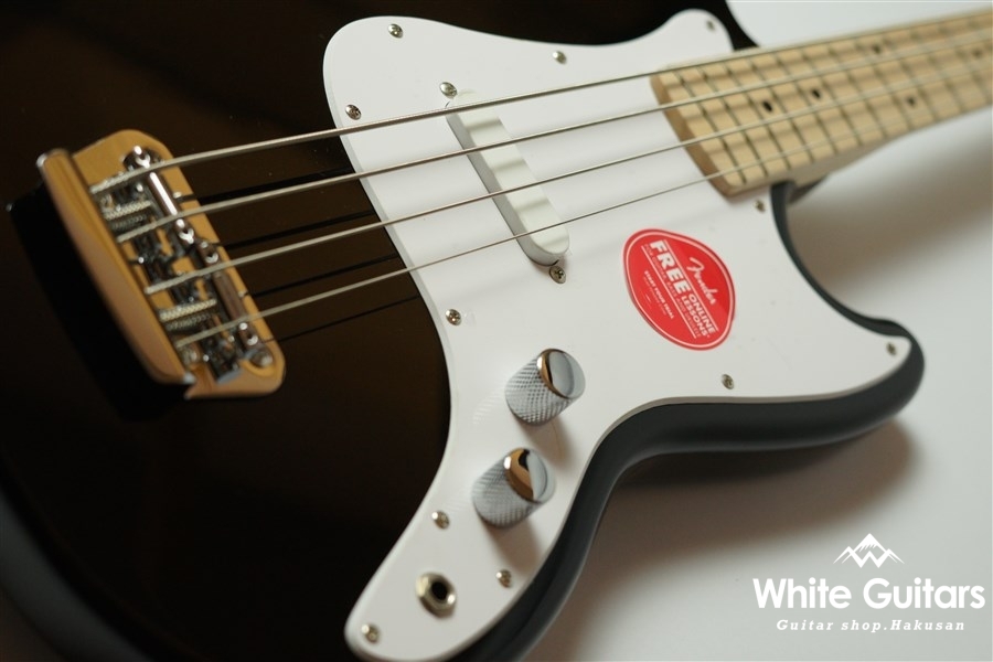 Squier by Fender BRONCO BASS - Black | White Guitars Online Store