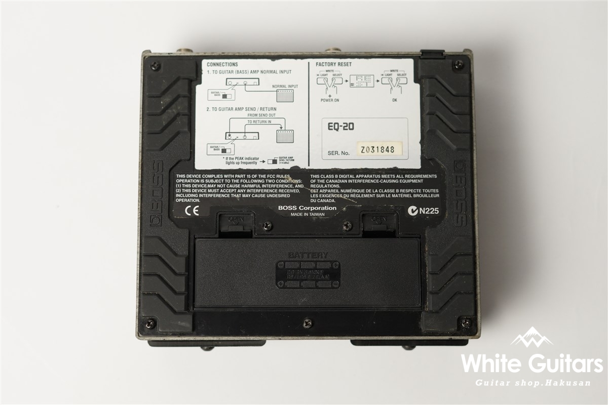 BOSS EQ-20 | White Guitars Online Store