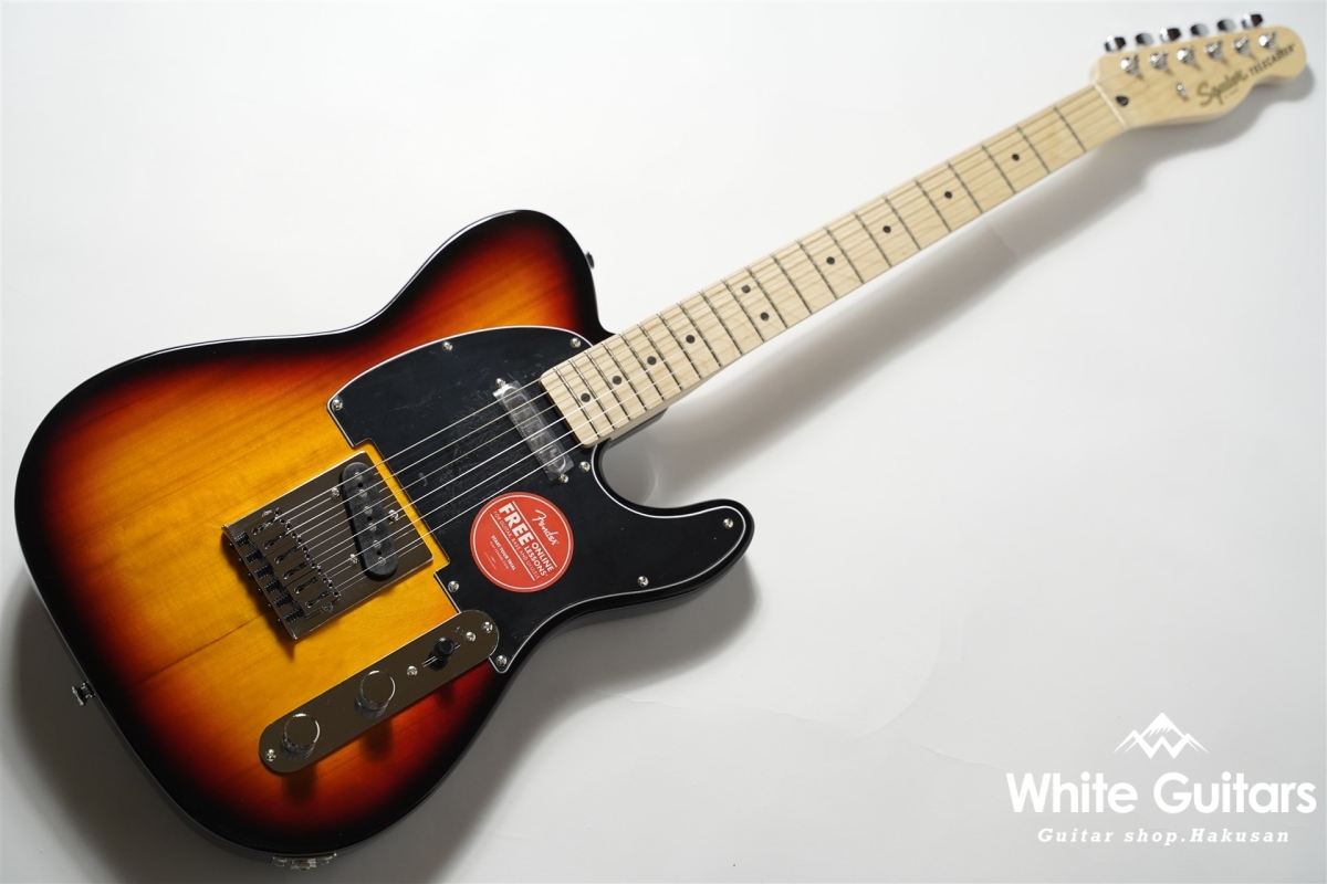 Squier by Fender Affinity Telecaster - 3 Tone Sunburst | White Guitars ...
