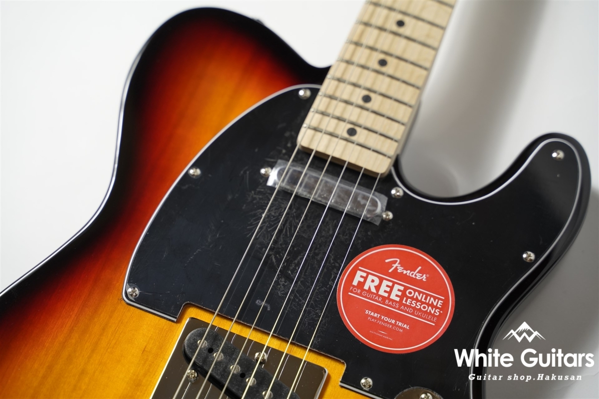 Squier by Fender Affinity Telecaster - 3 Tone Sunburst | White Guitars ...